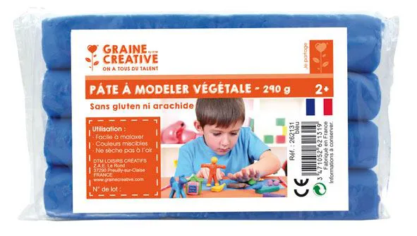 Mum & The Gang - PATE A MODELER VEGETALE - BLEU (RUPTURE) - Catalogue
